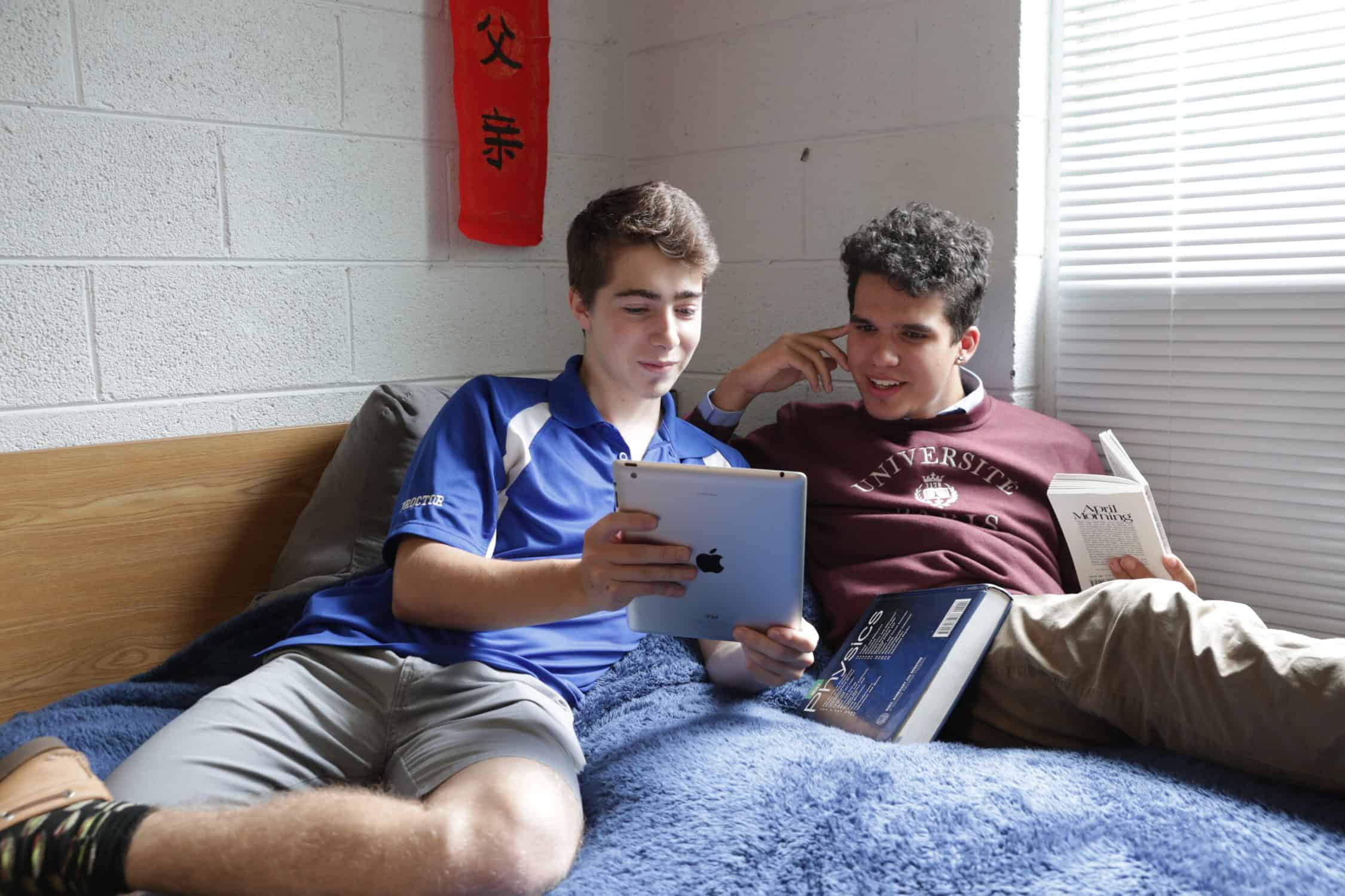 BRS Dorm Rooms Get Technology Boost | Boarding School for Boys - Blue ...