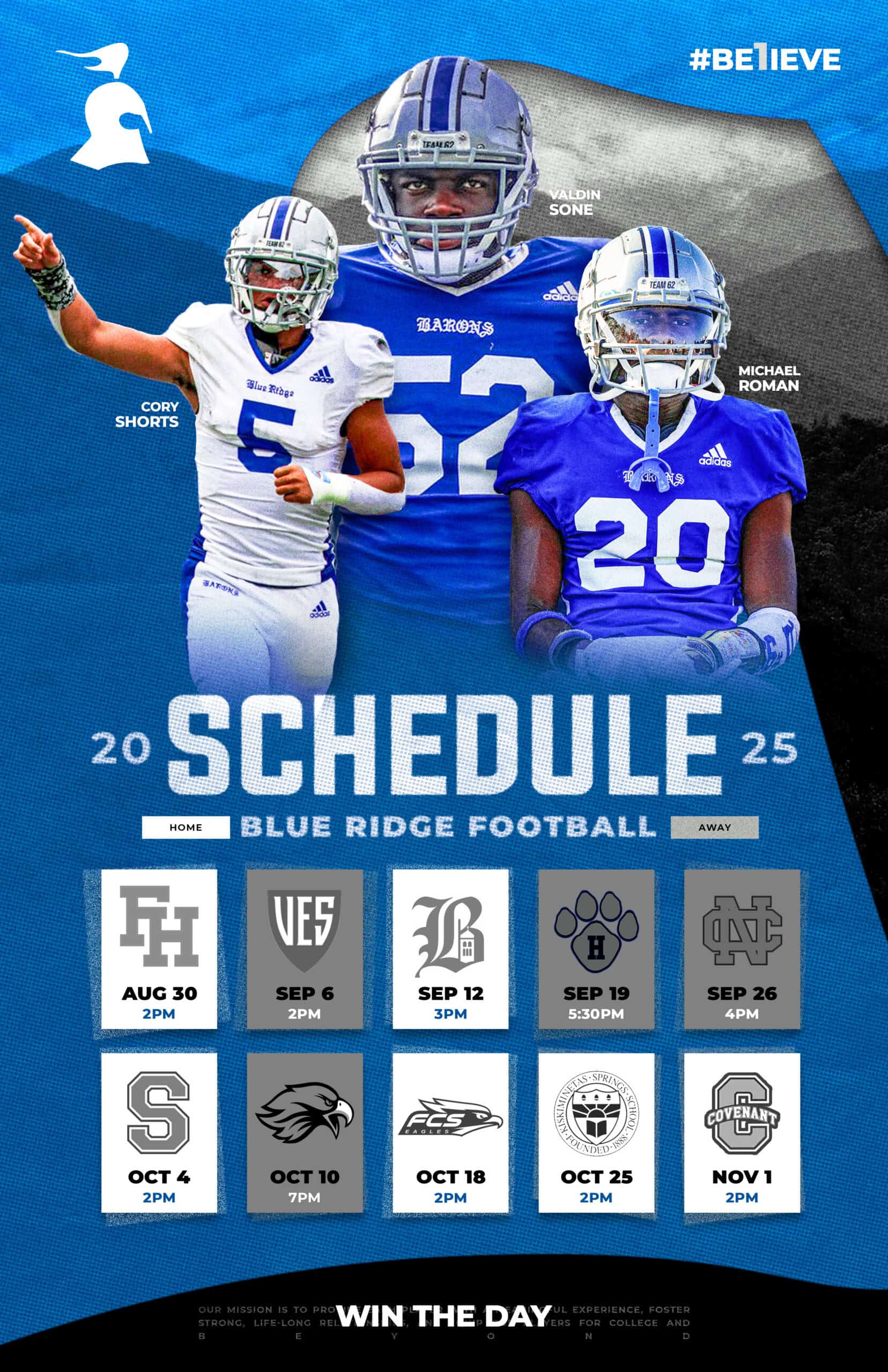 Varsity Football | Boarding School for Boys - Blue Ridge School